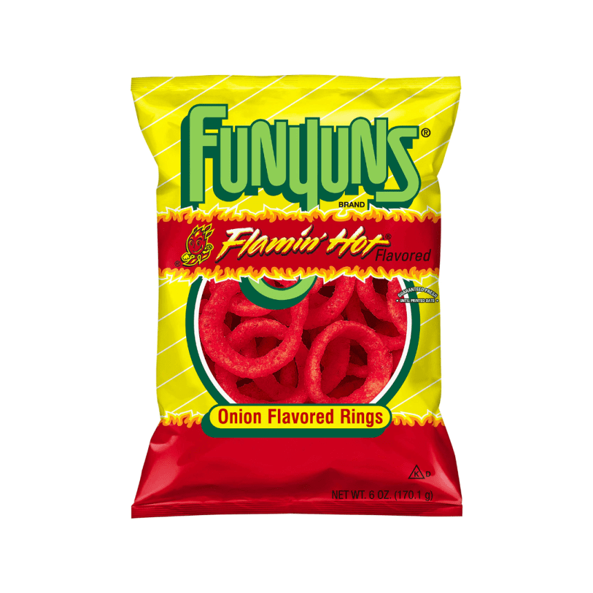Funyuns Flamin Hot Onion Flavored Rings