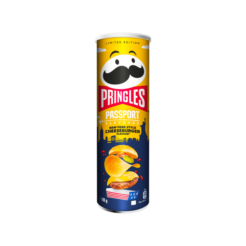 Pringles Passport New York Style Cheeseburger 165G