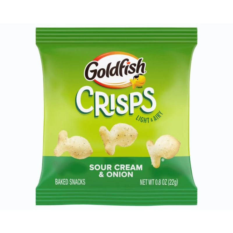 GoldFish Crisps Sour Creme & Onion 22g